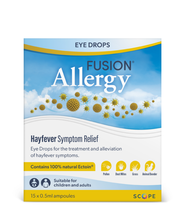 FUSION Allergy Unit Dose Eye Drops: Gentle Relief for Irritated Eyes