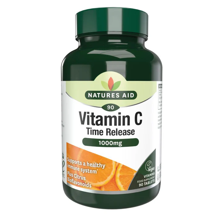 NATURES AID vitamins tablets vitamin C t/r 1000mg 90