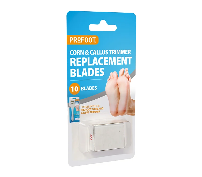 PROFOOT corns & calluses trimmer replacement blades 10