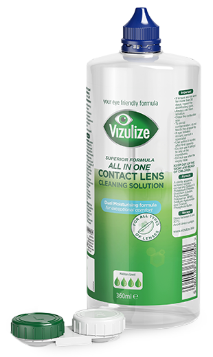 VIZULIZE all-in-one contact lens solution superior 360ml