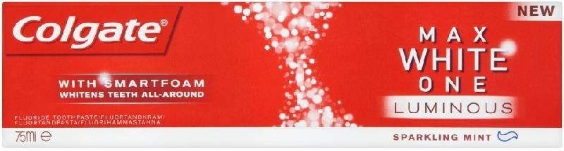 COLGATE toothpaste max white one luminous 75ml