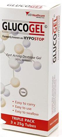 GLUCOGEL dextrose gel 40% original 25g 3