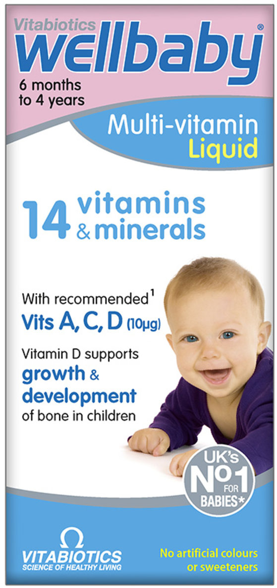 WELLBABY multi-vitamin liquid 150ml