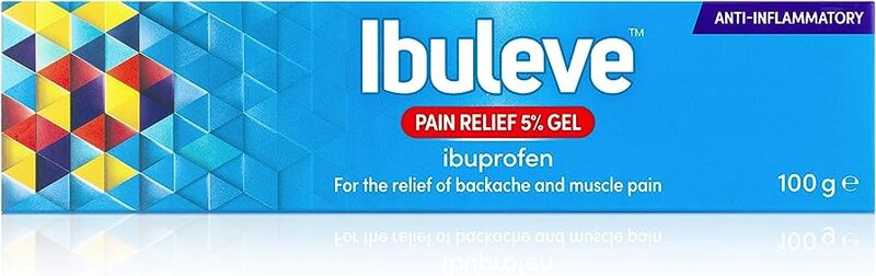 IBULEVE pain relief gel 5% 100g