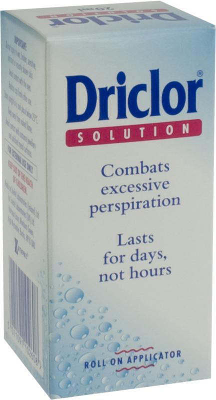 DRICLOR solution 20% 20ml
