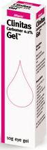 CLINITAS CARBOMER gel eye drops 0.2% 10g